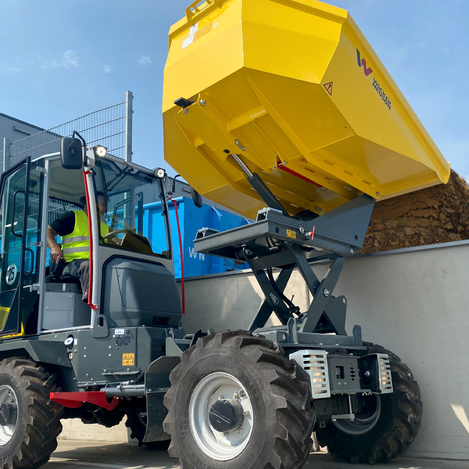DW30 - Wacker Neuson Wheel Dumper - Ground West Equipment