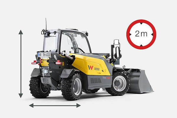 TH412 - Wacker Neuson Telehandler - Ground West Equipment